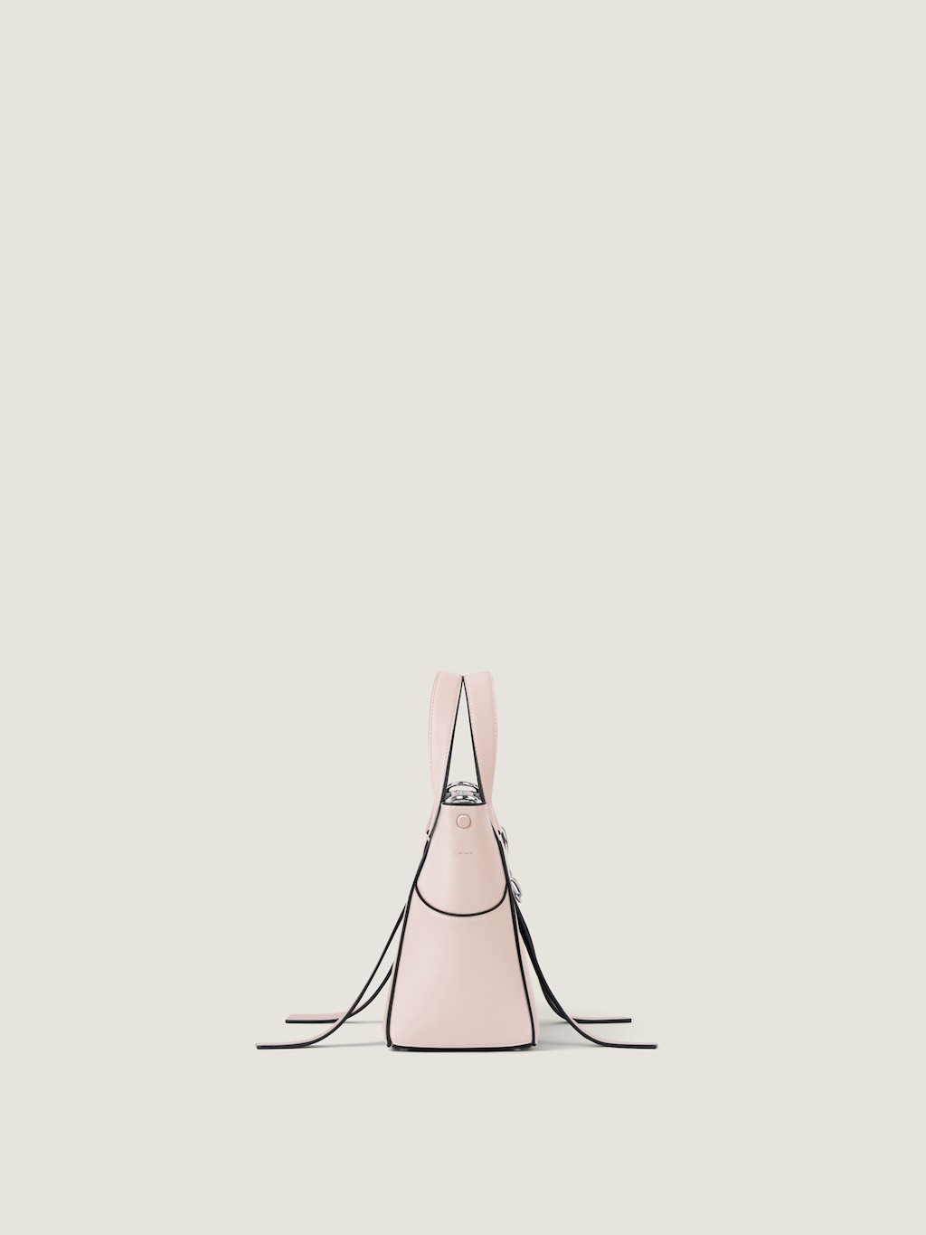 Small The Snatch bag in grained leather in - baby pink - BB5184B2DL-661 ...