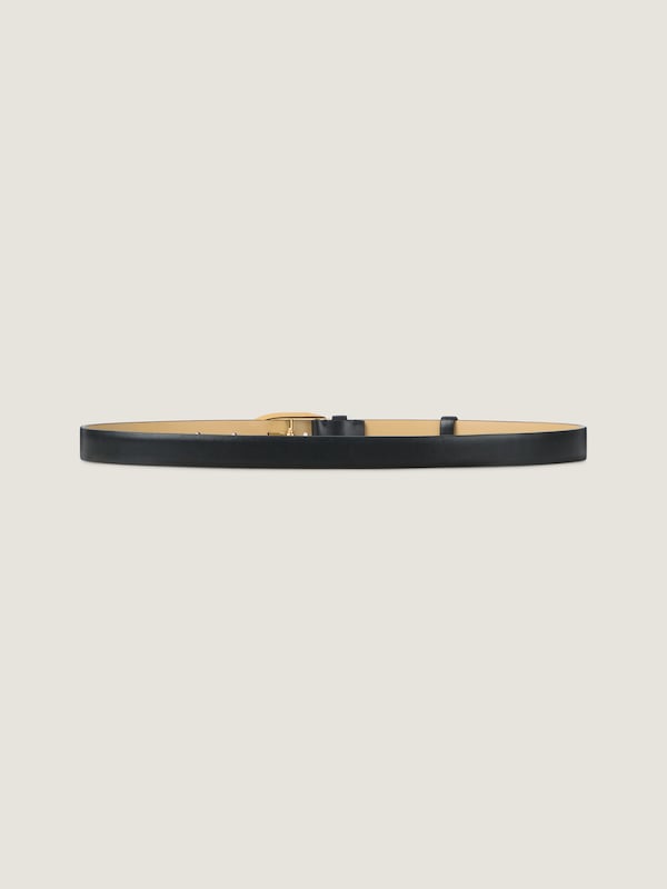 Pinch belt in leather - black in - black - BB409HB2CN-001 | Givenchy US
