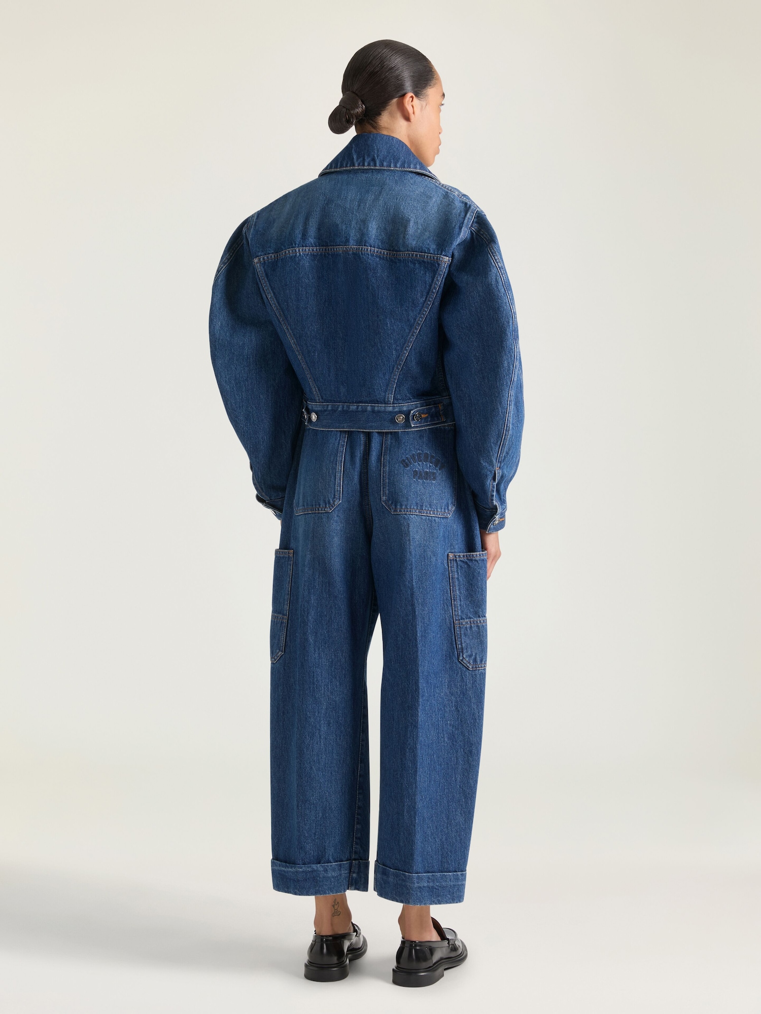Cocoon jacket in medium blue denim - in - medium blue - BW00UC517B-420 ...