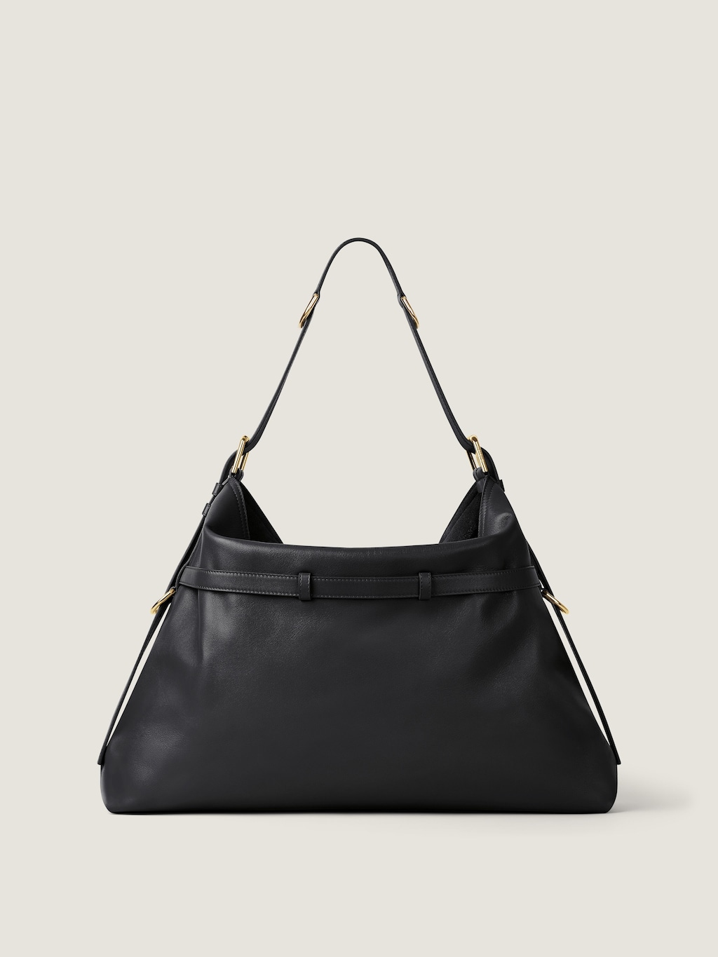 Large Voyou bag in shiny leather in - black - BB516GB2AE-001 | Givenchy