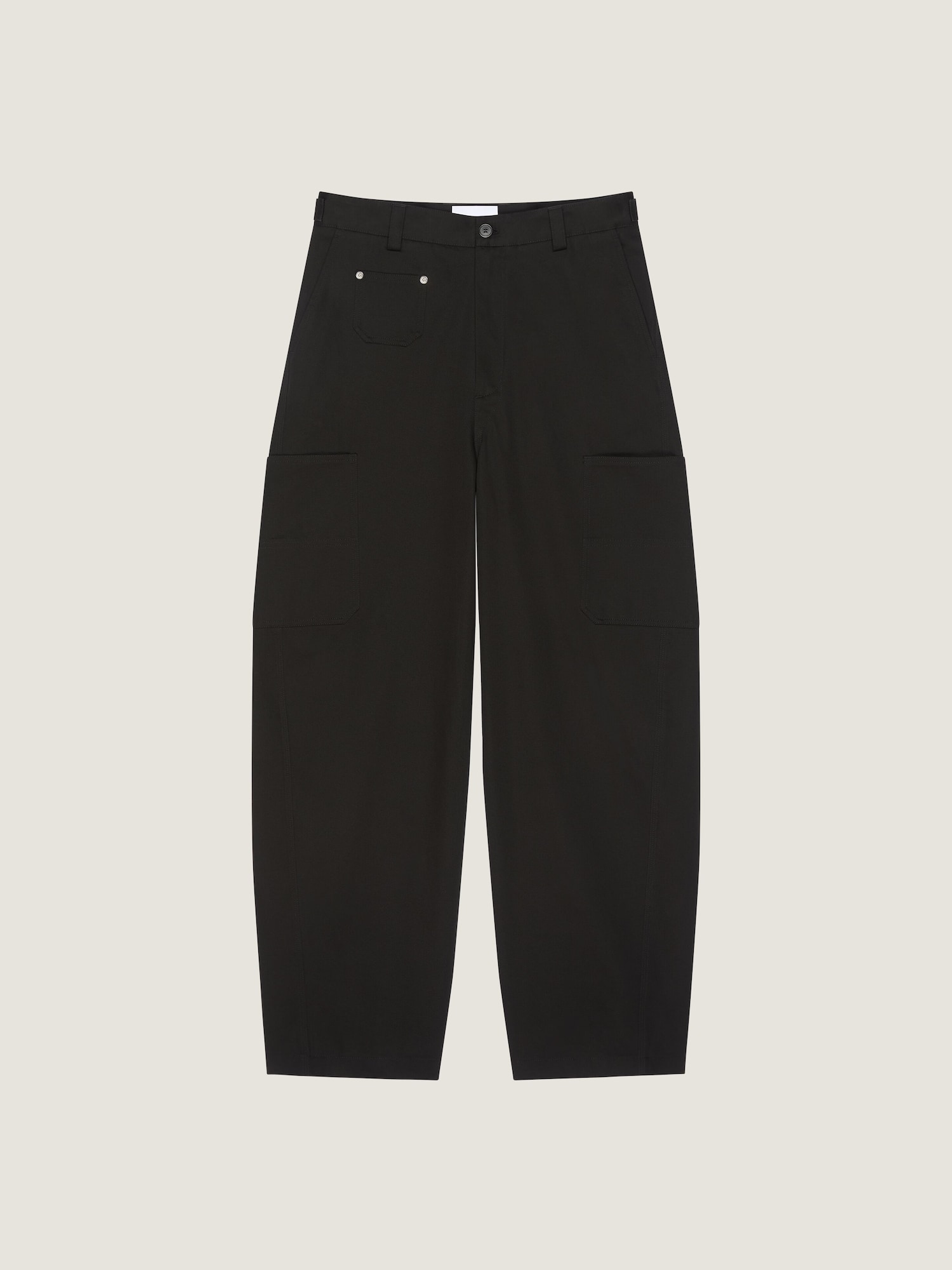 Couture Seam trousers in cotton embroidered GIVENCHY Paris in - black ...