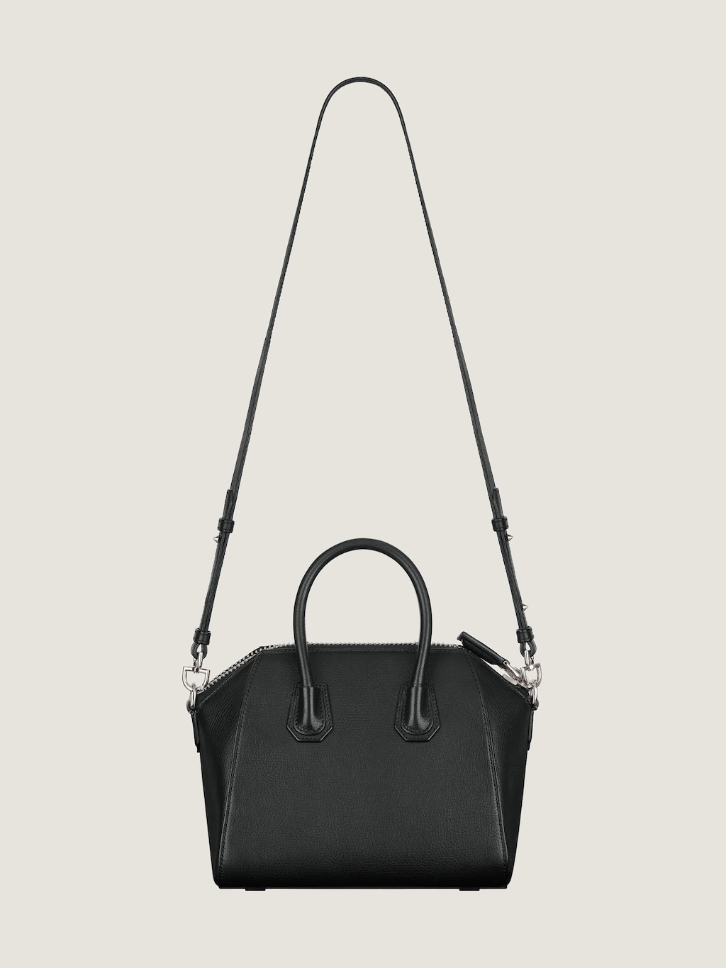 Mini Antigona bag in grained leather - black in - black | Givenchy US