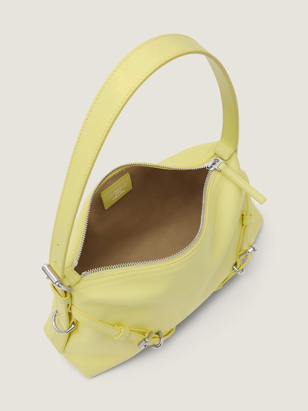 Mini Voyou bag in shiny leather in - acid yellow - BB514XB2AD-725 ...