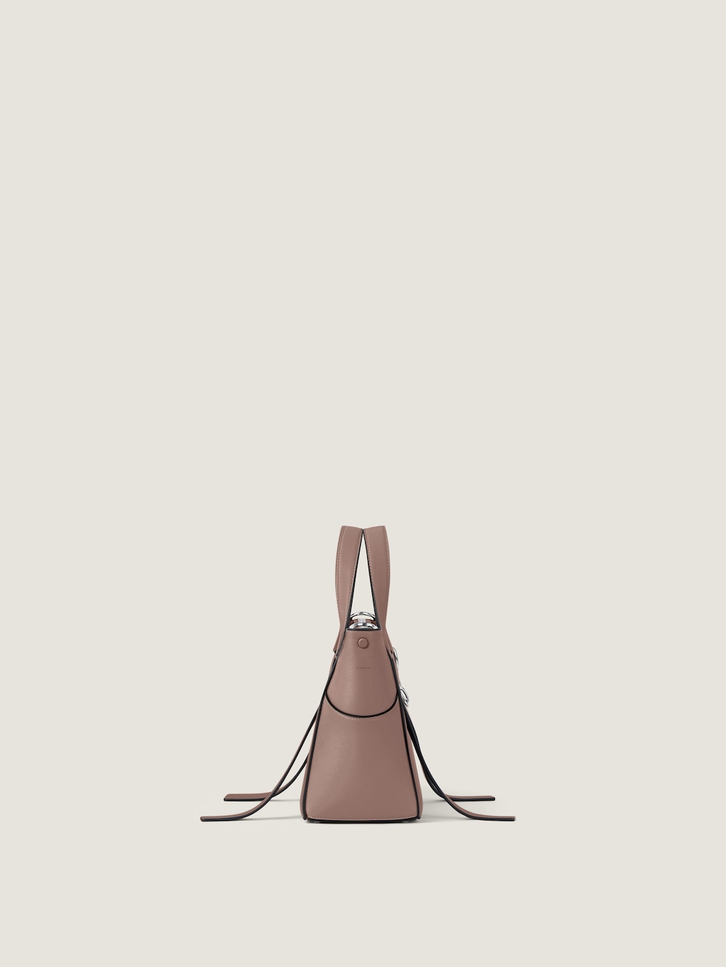 Small The Snatch bag in grained leather in - taupe - BB5184B2DL-281 ...