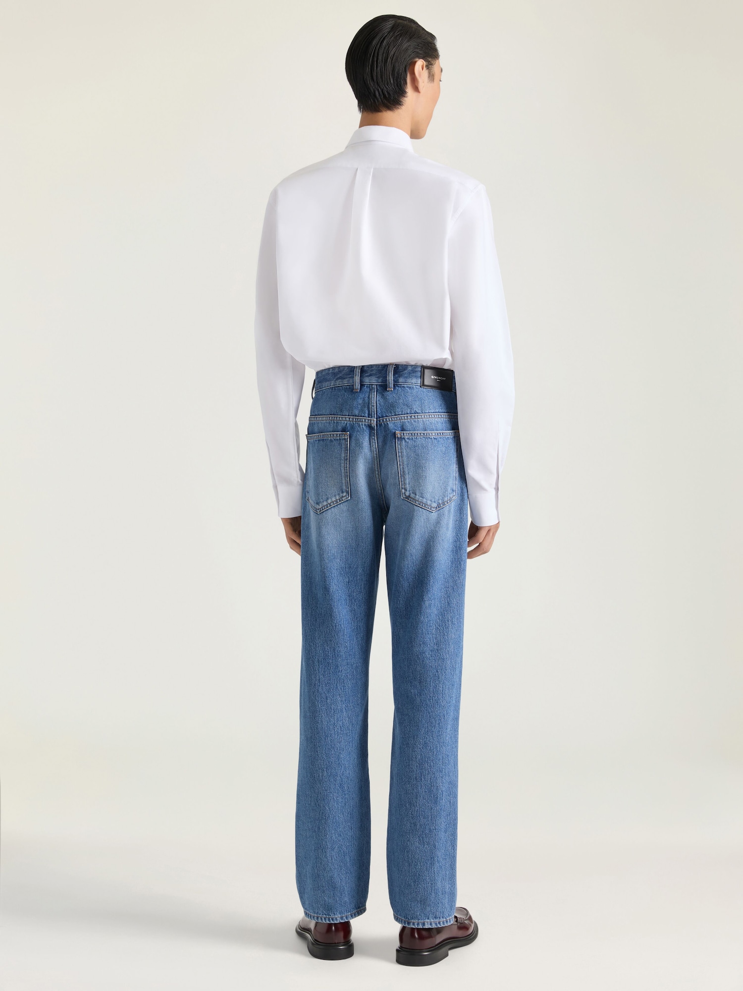 Hemd aus Baumwoll-Oxford mit GIVENCHY Paris Jacquard | Givenchy DE | Givenchy