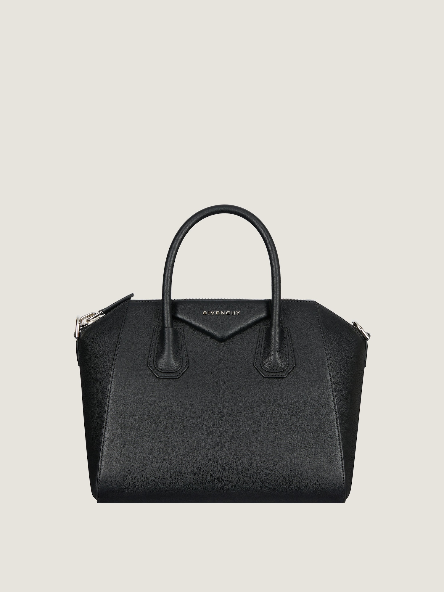 Micro Antigona bag in Box leather in - black | Givenchy US