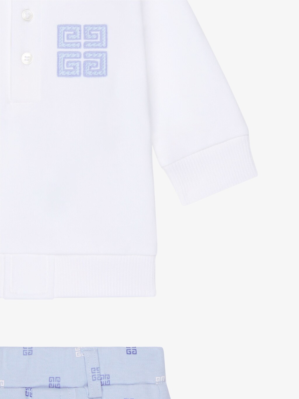 4G sweatshirt and pants in fleece and cotton gift set in - light blue ...