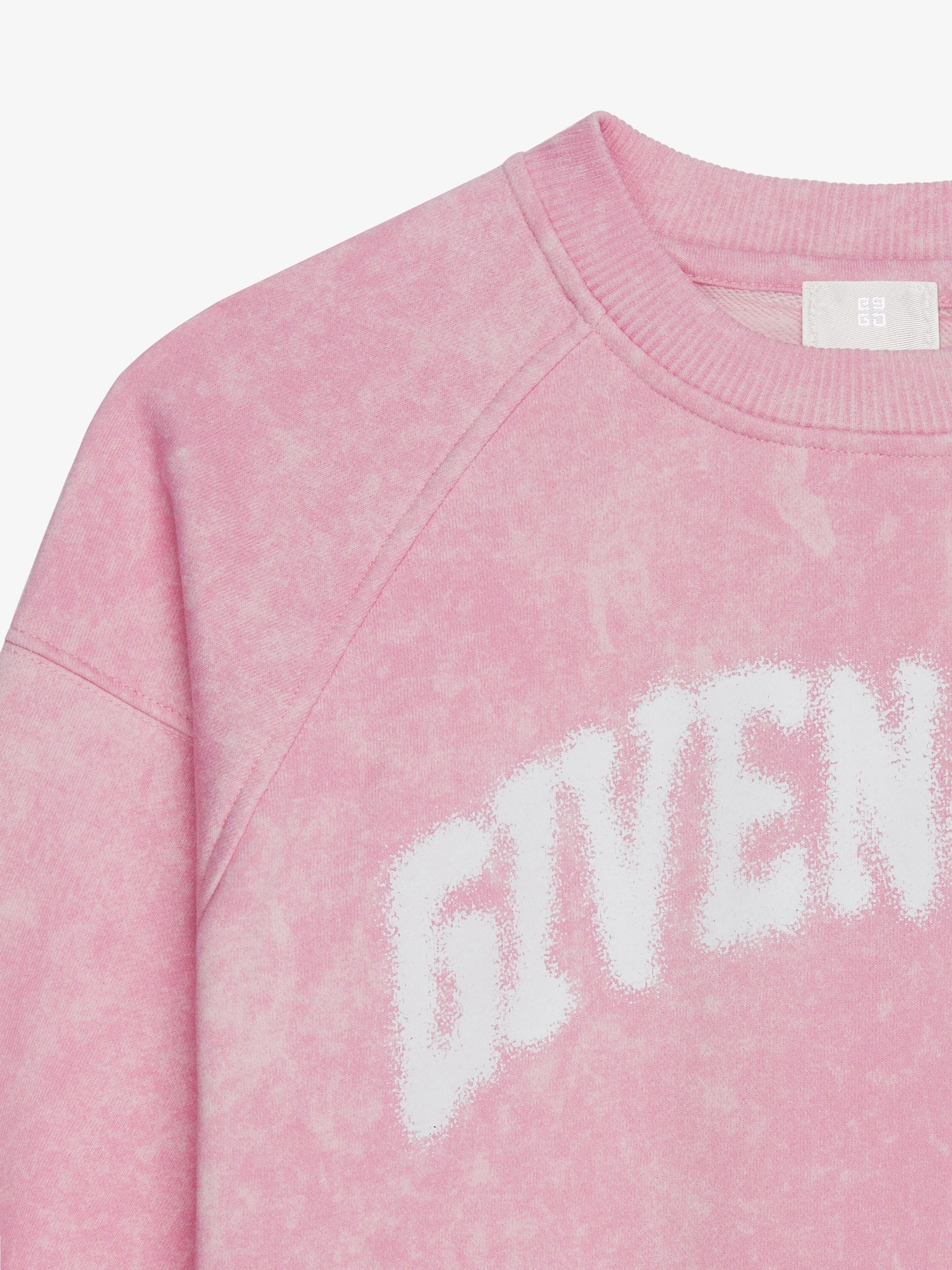 GIVENCHY sweatshirt in fleece in - bright pink | Givenchy US