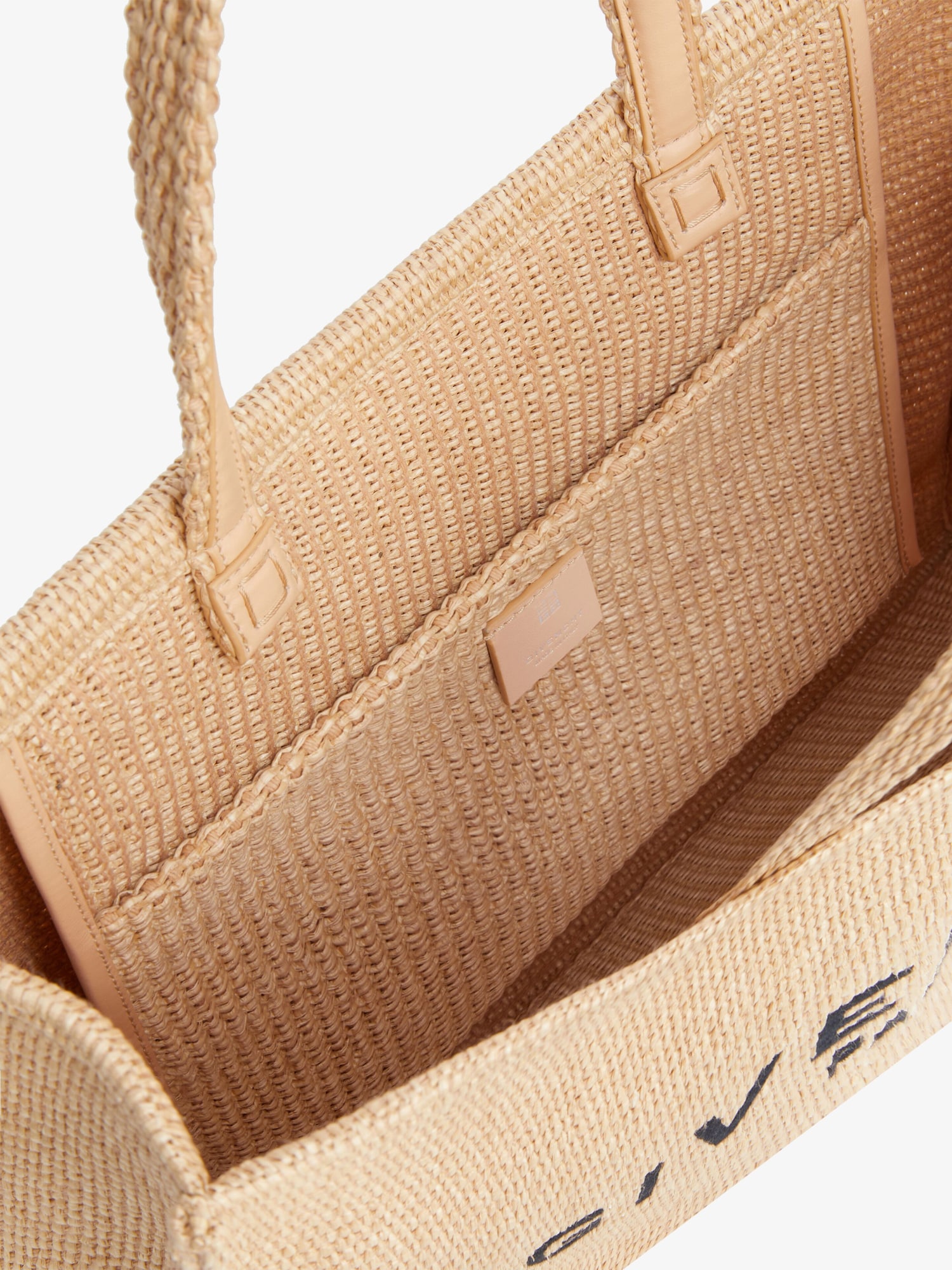 Medium G-Tote bag in raffia in - natural | Givenchy US