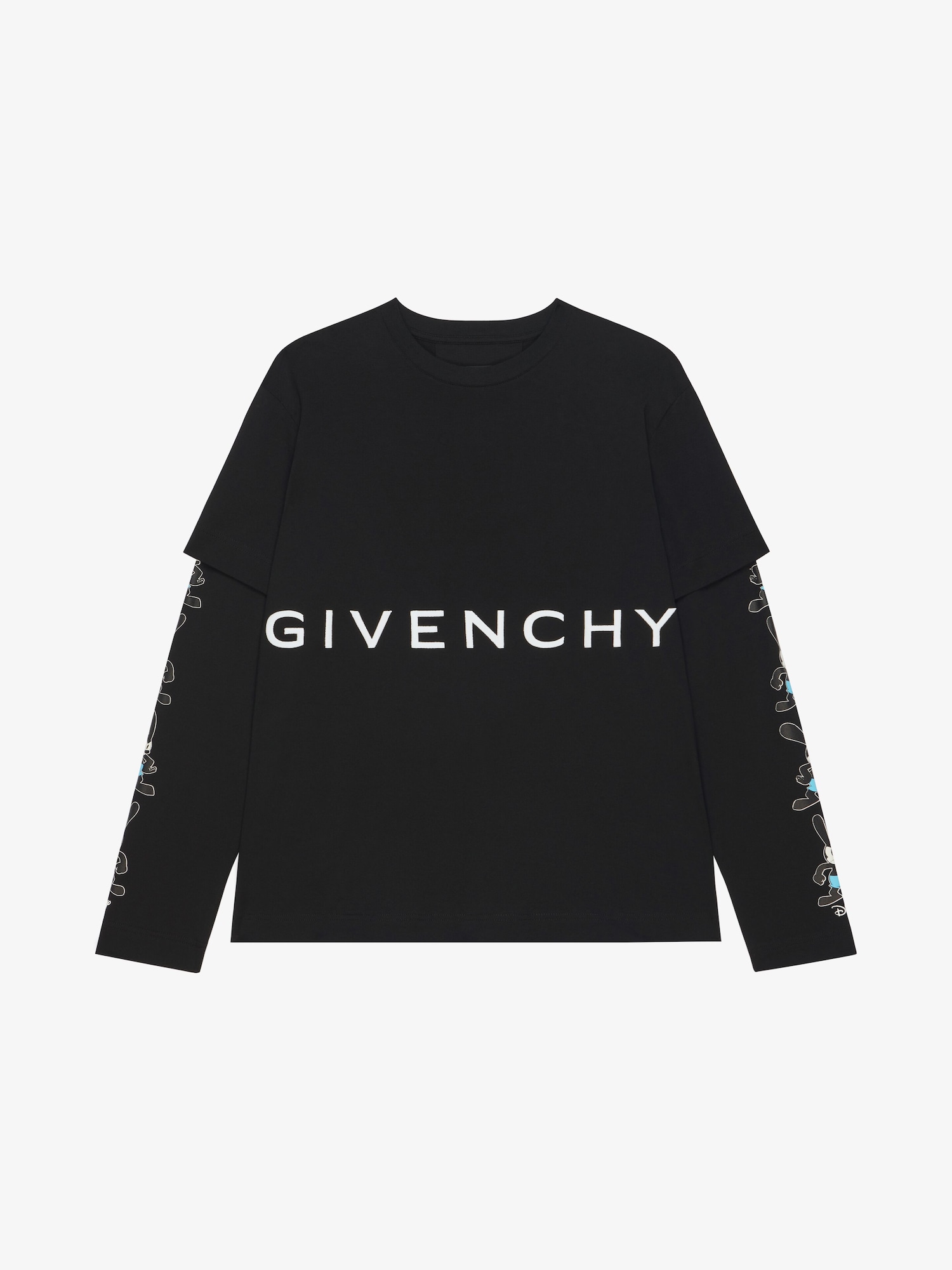Oswald GIVENCHY double layer t-shirt