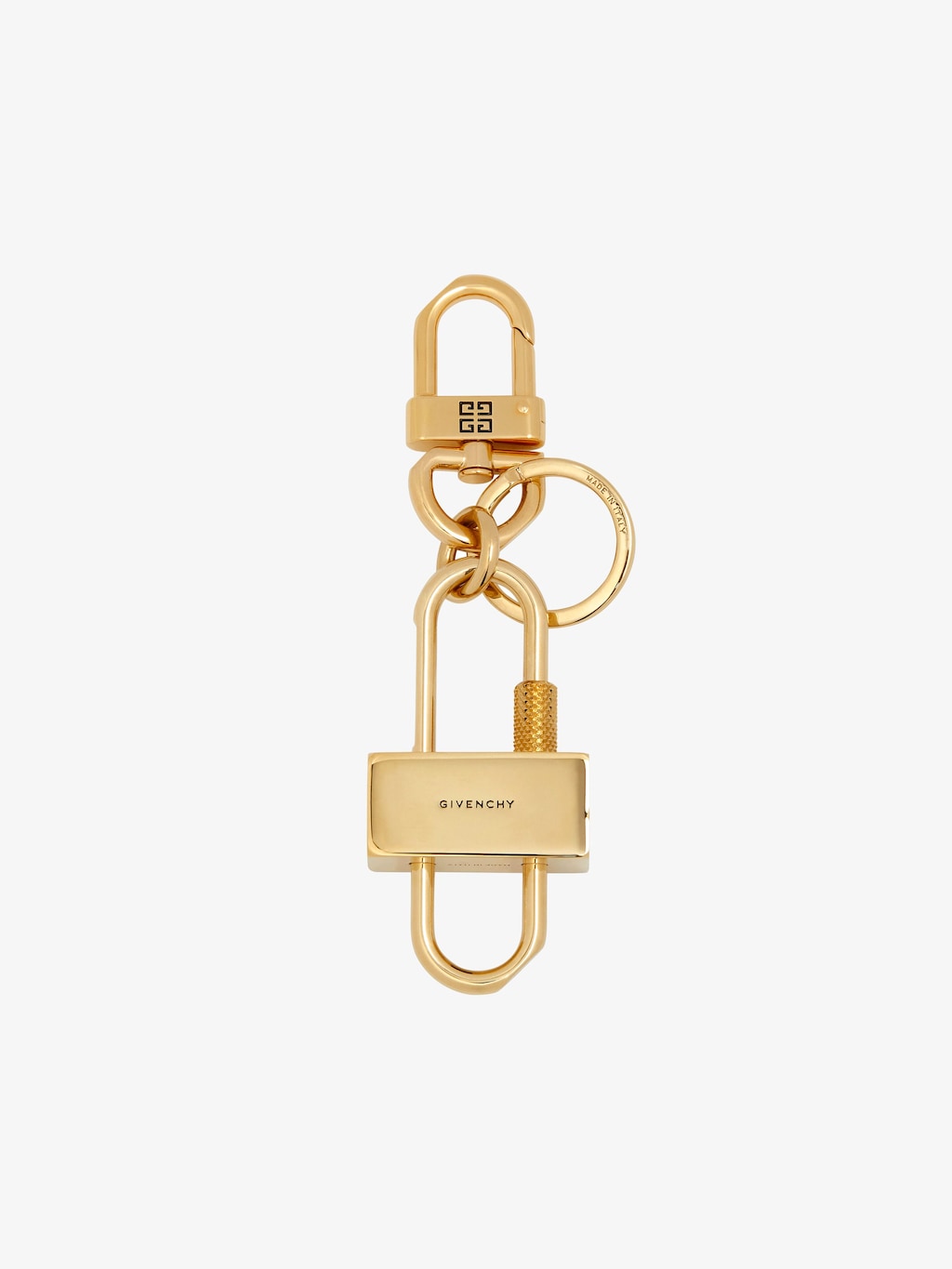 GIVENCHY padlock keyring in metal | Givenchy CA | Givenchy