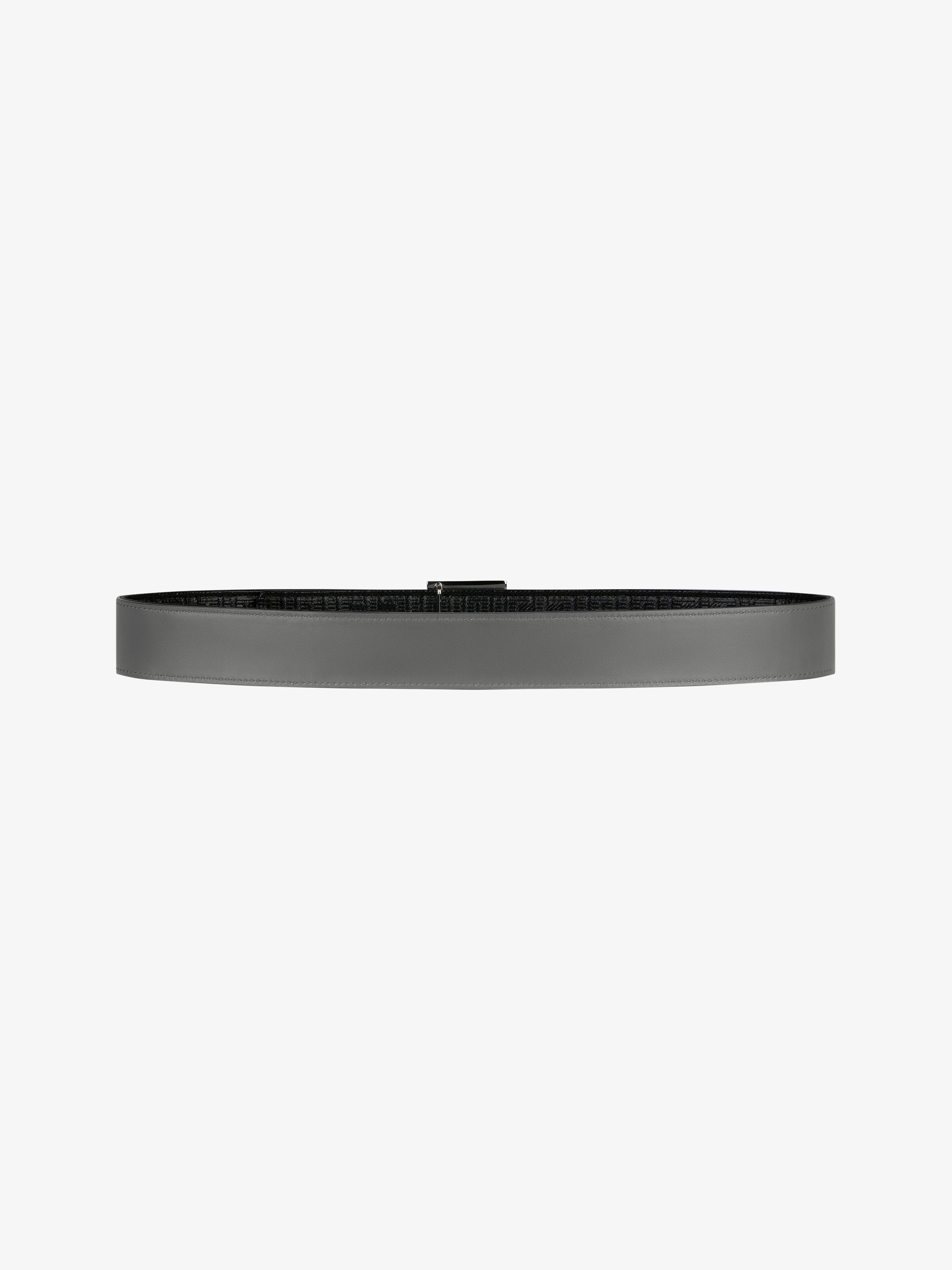 4G Reversible Belt In Leather And 4G Coated Canvas Givenchy US Givenchy 4G Reversible Belt In Leather And 4G Coated Canvas Givenchy US Givenchy