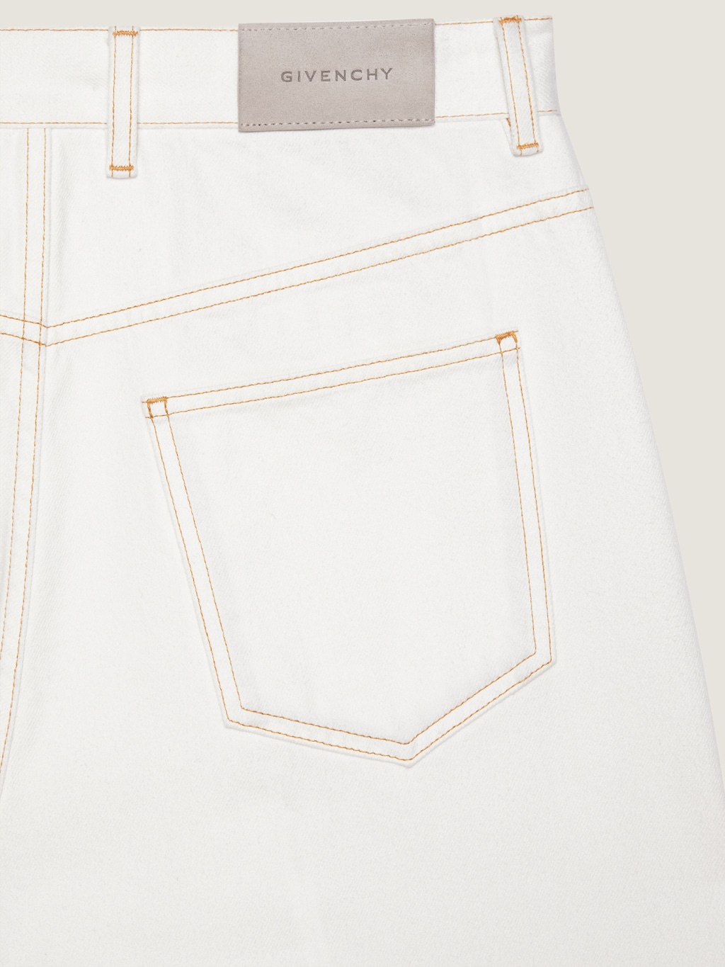 White Couture Seam jeans in - white | Givenchy