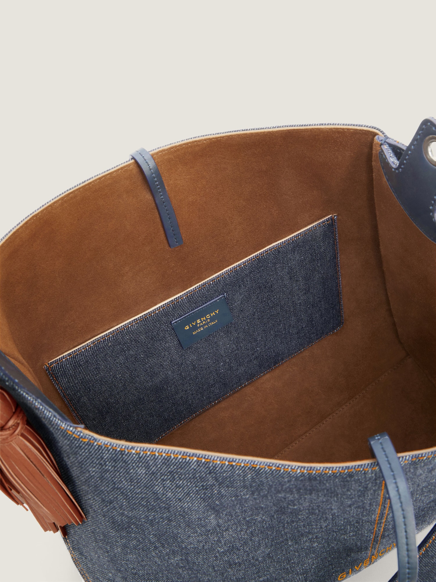 ベルテッド ホーボー ミディアム デニム - インディゴブルー - ハイブランド | GIVENCHY JP