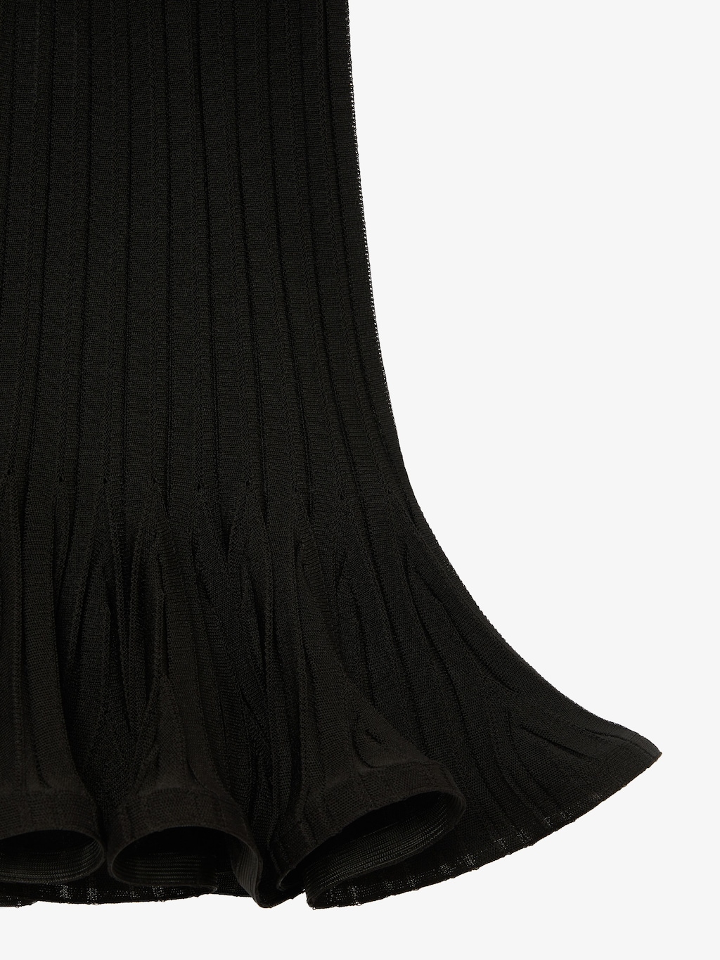 Mini Skirt In Knit With Pleats Black Givenchy US mini-skirt-in-knit-with-pleats-black-givenchy-us
