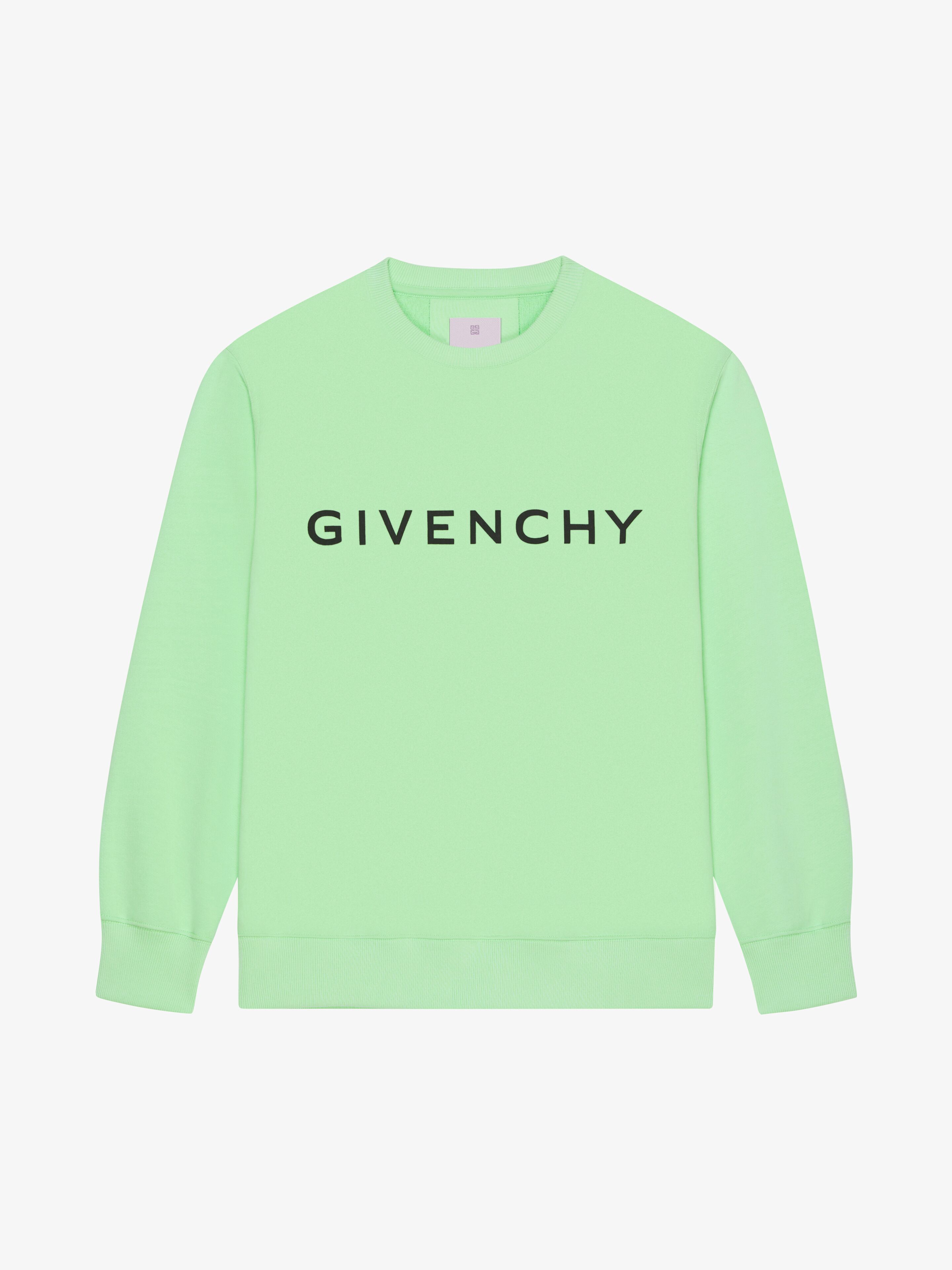 GIVENCHY Archetype Slim Fit Sweatshirt In Fleece Givenchy US GIVENCHY Archetype Slim Fit Sweatshirt In Fleece Givenchy US
