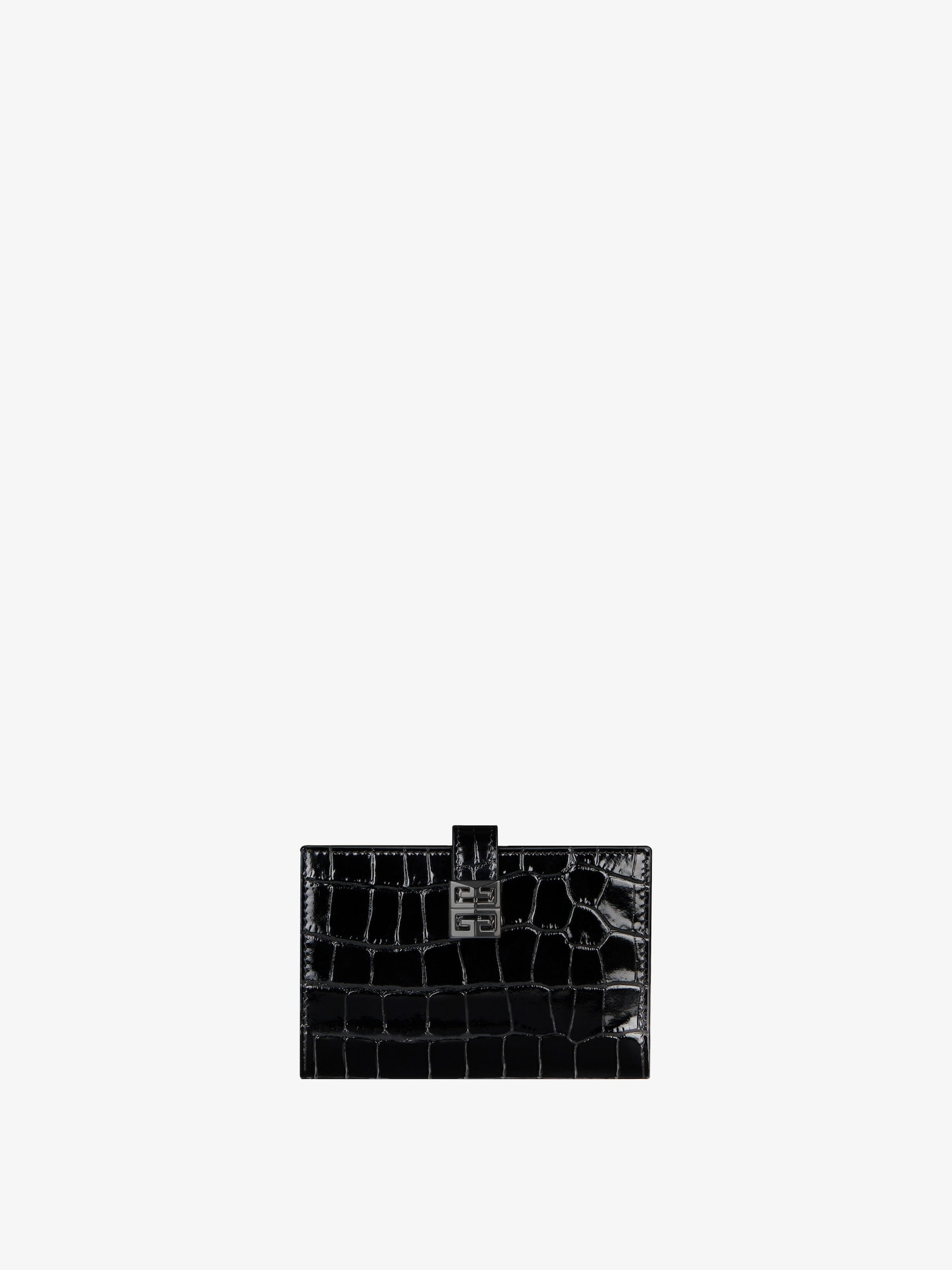 4G wallet in crocodile effect leather | Givenchy CA | Givenchy