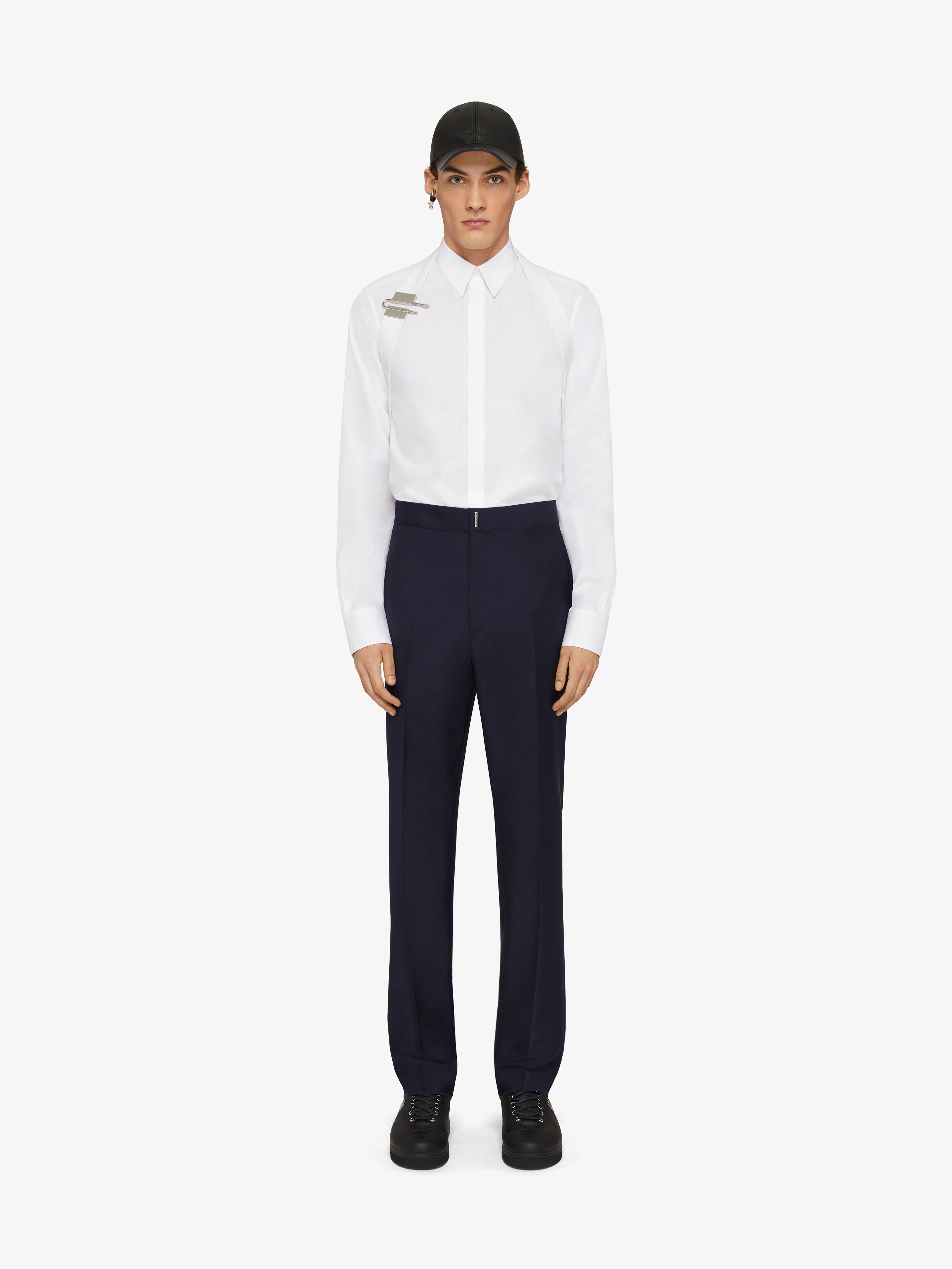 Slim fit Pants In Technical Wool Givenchy US Givenchy Slim fit Pants In Technical Wool Givenchy US Givenchy