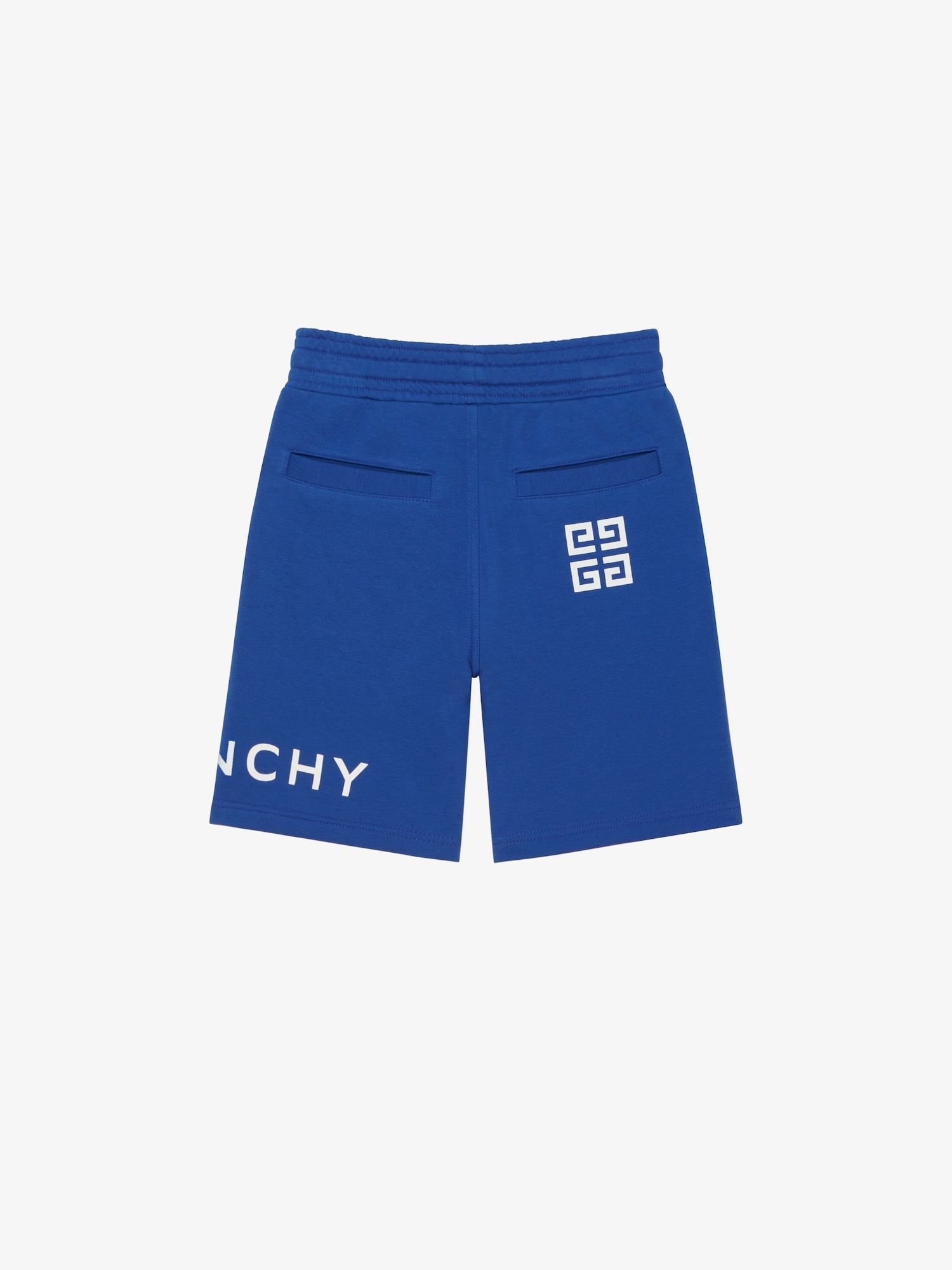 Bermuda shorts in fleece in - royal blue | Givenchy US