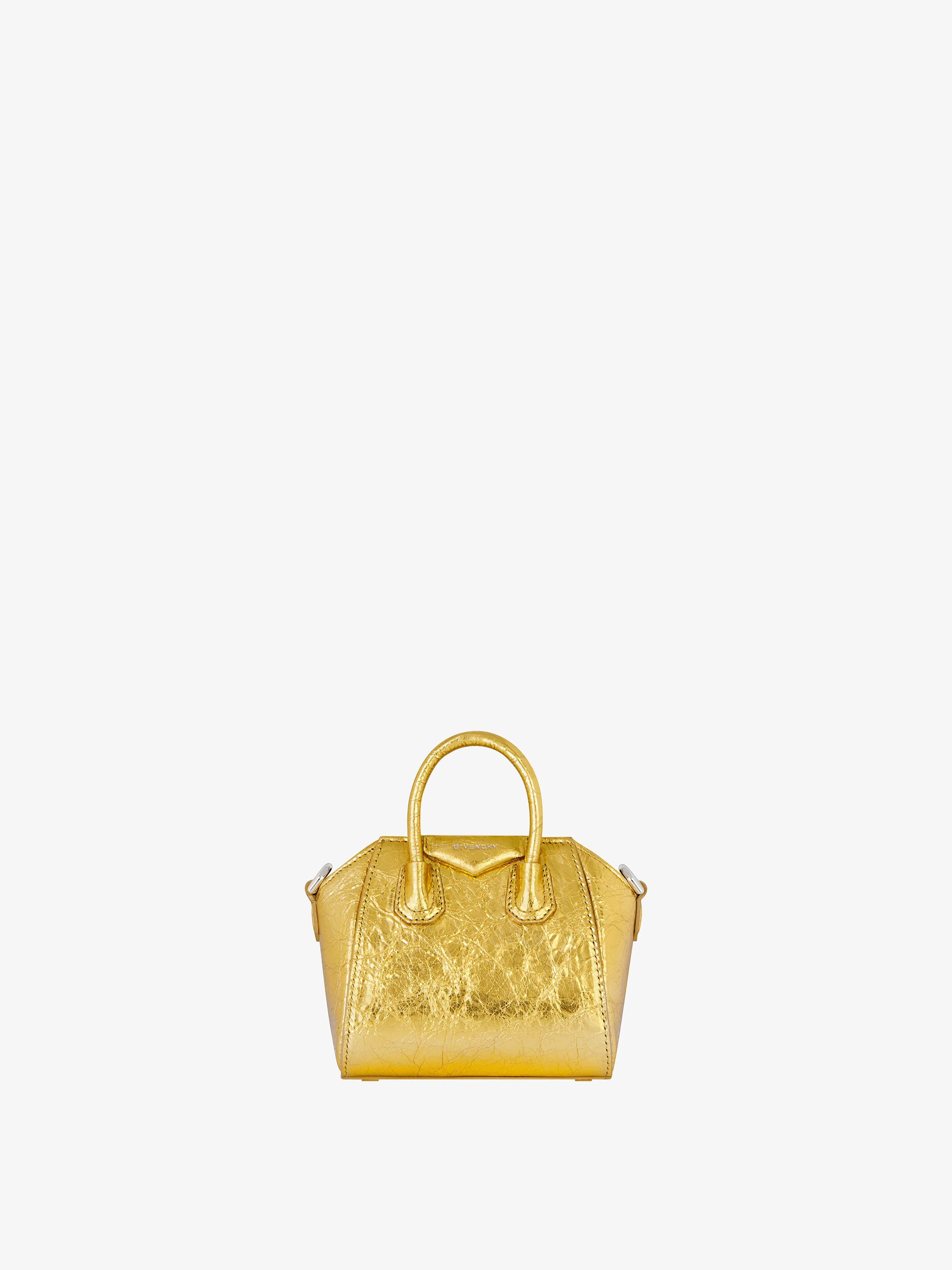 Micro Antigona Bag In Laminated Leather Givenchy US Givenchy Micro Antigona Bag In Laminated Leather Givenchy US Givenchy